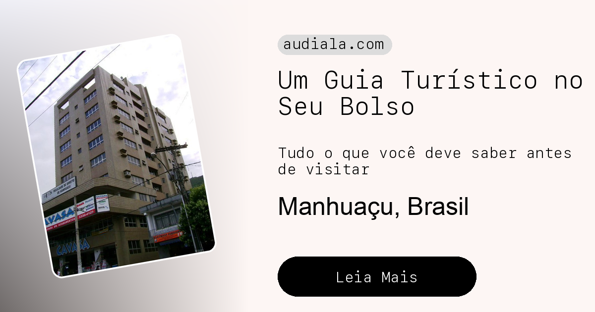 Descubra as Maravilhas de Manhuaçu, Minas Gerais, Brasil